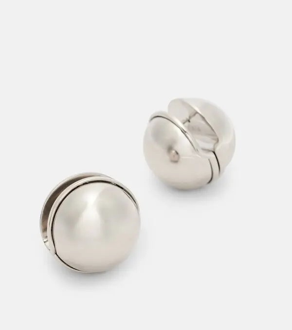 Alaïa Plated Earrings - Silver