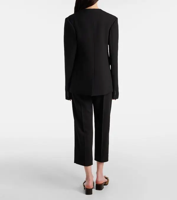 Khaite Jameson Wool-blend Jacket