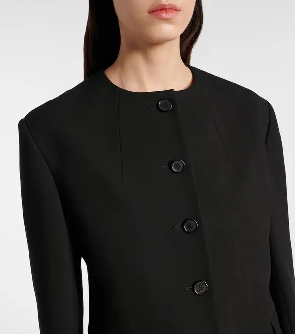 Khaite Jameson Wool-blend Jacket
