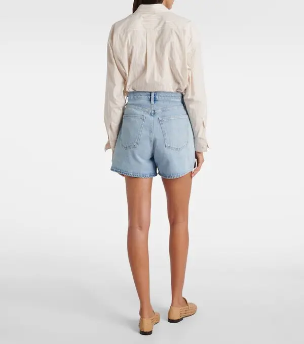 AGOLDE Rhoda High-rise Denim Shorts