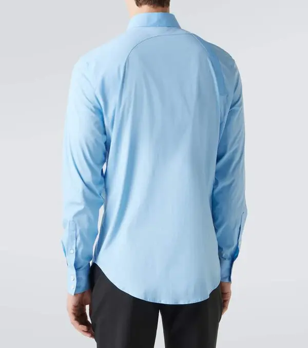 Alexander McQueen Cotton-blend Poplin Shirt