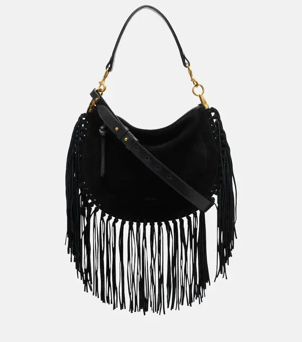 Isabel Marant Oskan Soft Small Suede Shoulder Bag