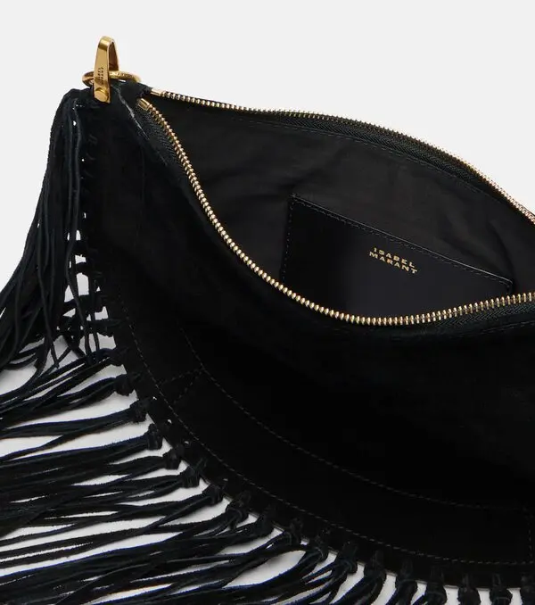 Isabel Marant Oskan Soft Small Suede Shoulder Bag