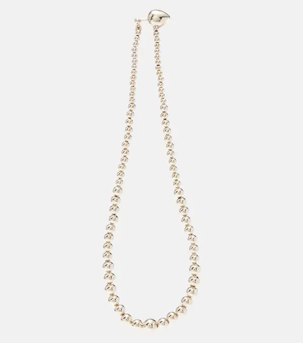 Alaïa Beaded Drop Earrings - Gold