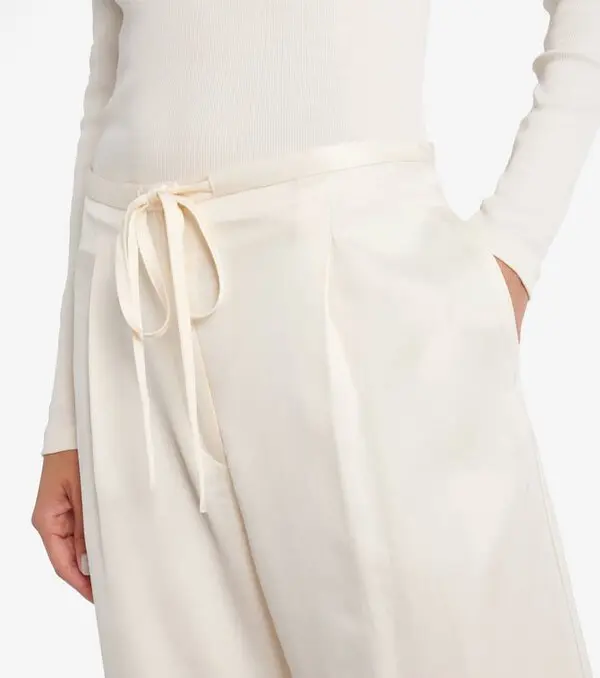 RÓHE High-rise Wide-leg Pants