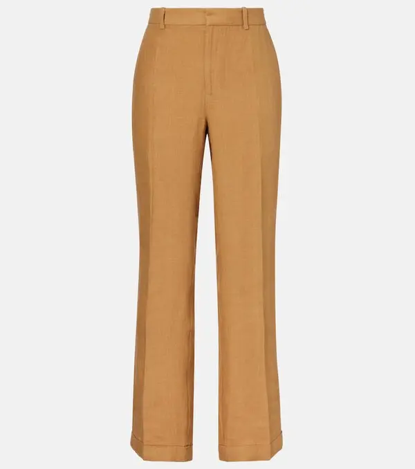 Polo Ralph Lauren Linen Wide-leg Pants