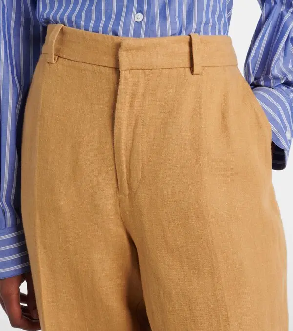 Polo Ralph Lauren Linen Wide-leg Pants