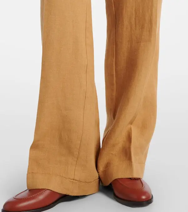 Polo Ralph Lauren Linen Wide-leg Pants
