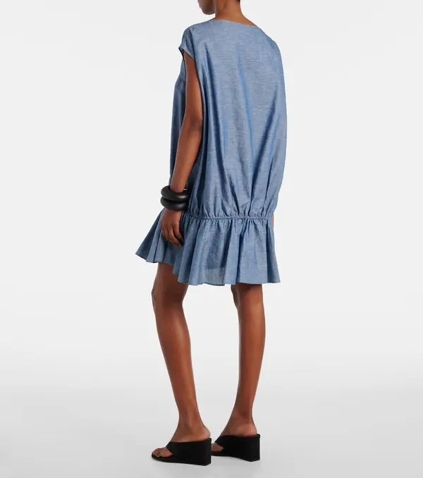 Alaïa Chambray Minidress
