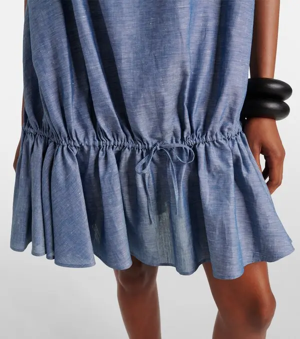 Alaïa Chambray Minidress