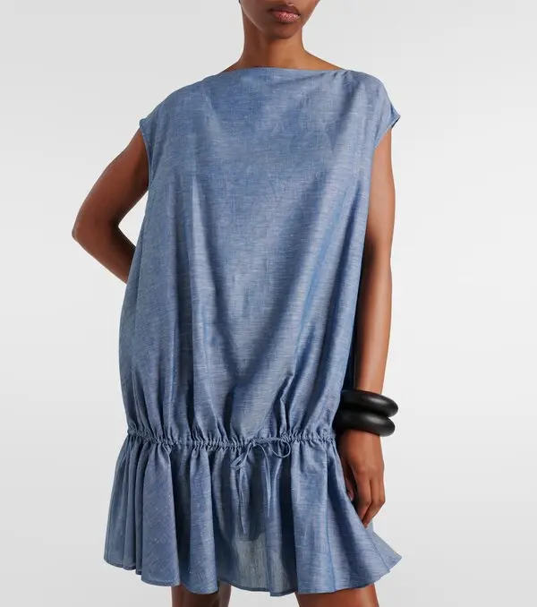 Alaïa Chambray Minidress