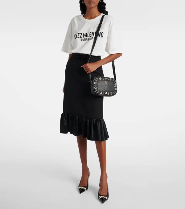 Valentino Garavani Nellcôte Leather Crossbody Bag