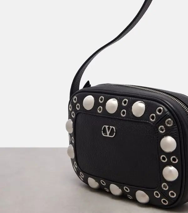 Valentino Garavani Nellcôte Leather Crossbody Bag