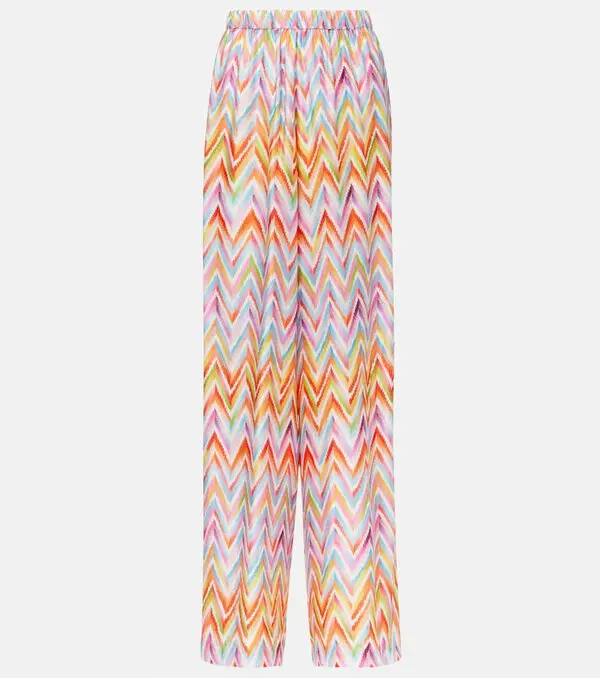 Missoni Zigzag Wide-leg Pants