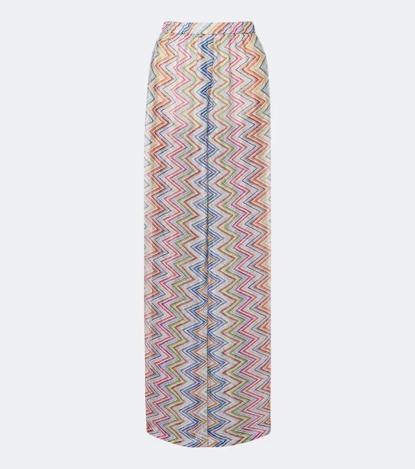 Missoni Zigzag Wide-leg Trousers - Multicoloured