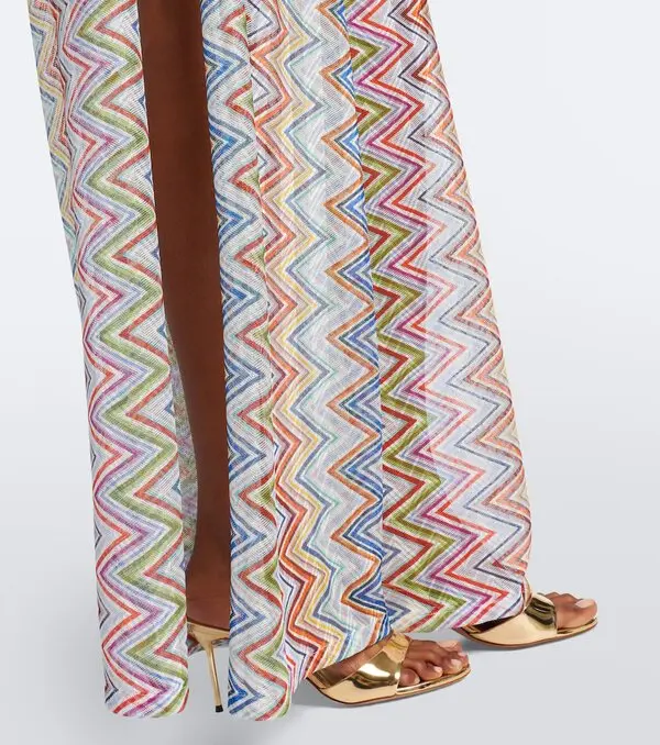 Missoni Zigzag Wide-leg Pants