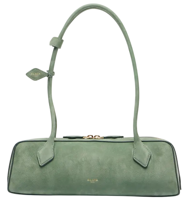 Alaïa Le Teckel Shoulder Bag - Green