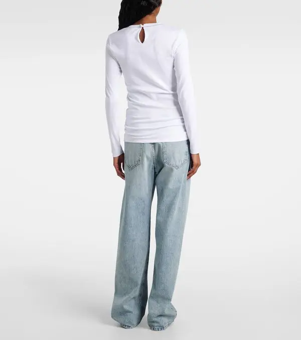 Brunello Cucinelli Cotton-blend Top