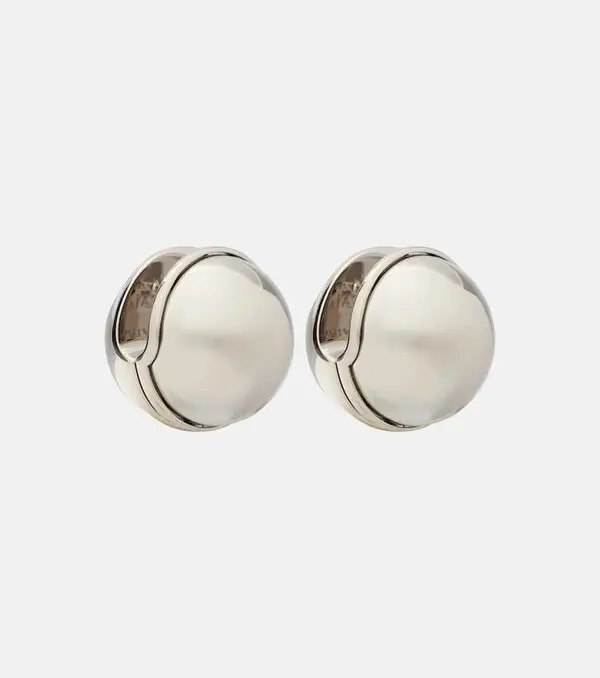 Alaïa Plated Stud Earrings - Silver