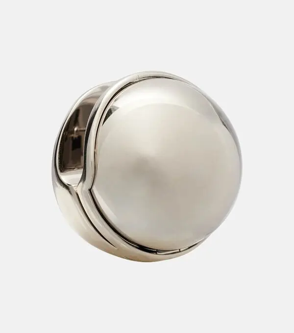 Alaïa Plated Stud Earrings - Silver