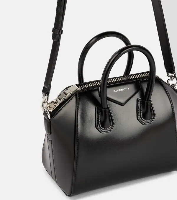 Givenchy Antigona Mini Leather Tote - Black