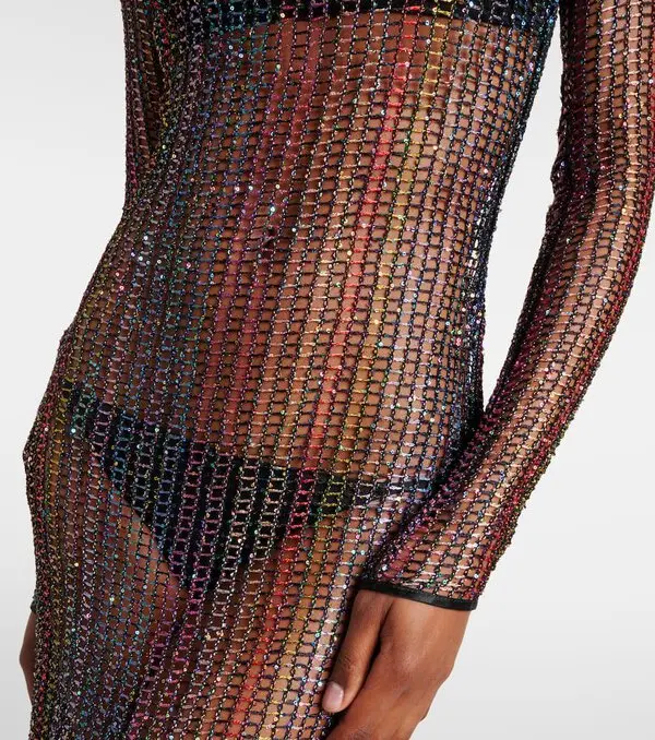 Missoni Sheer Open-back Maxi Dress