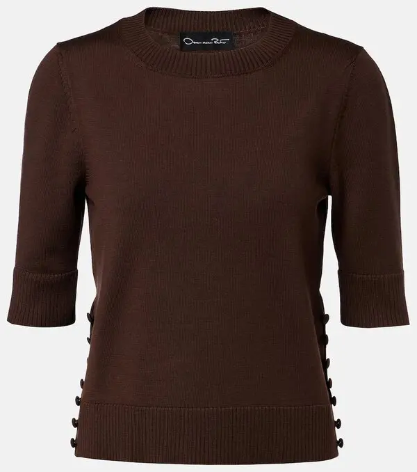 Oscar De La Renta Sweater - Brown