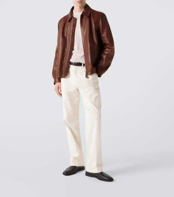 George Cleverley Cornwall Leather Loafers - Brown