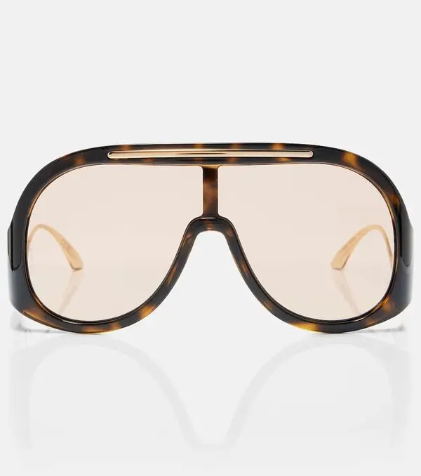 Dolce & Gabbana Dg Mask Sunglasses - Brown