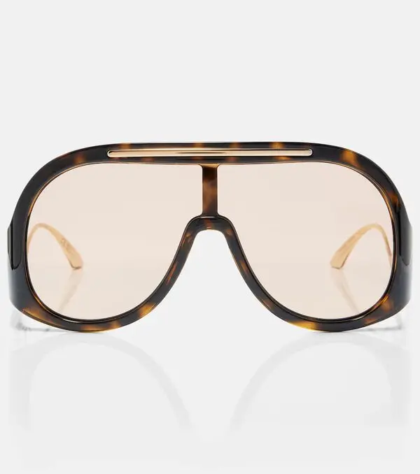 Dolce & Gabbana Dg Mask Sunglasses - Brown