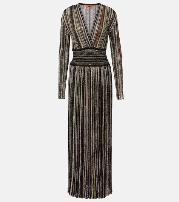 Missoni Sequined Striped Gown