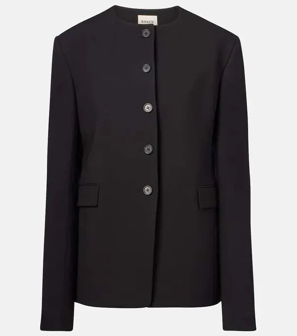 Khaite Jameson Wool-blend Jacket