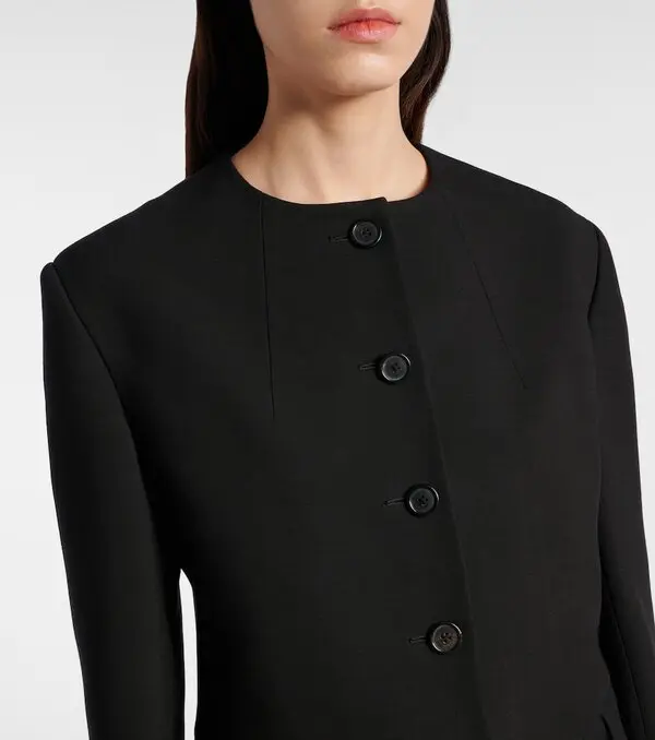 Khaite Jameson Wool-blend Jacket