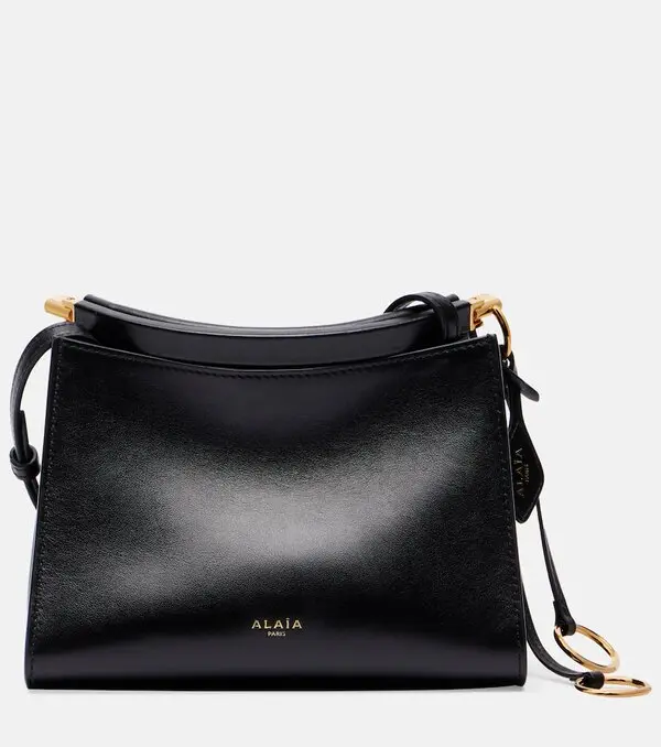 Alaïa Le Click Small Leather Shoulder Bag - Black