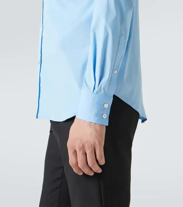 Alexander McQueen Cotton-blend Poplin Shirt