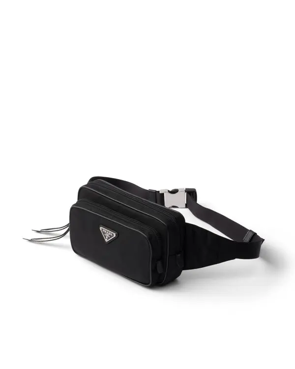 Prada Re-nylon Belt Bag With Metal Buckle