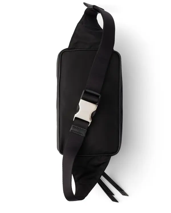 Prada Re-nylon Belt Bag With Metal Buckle