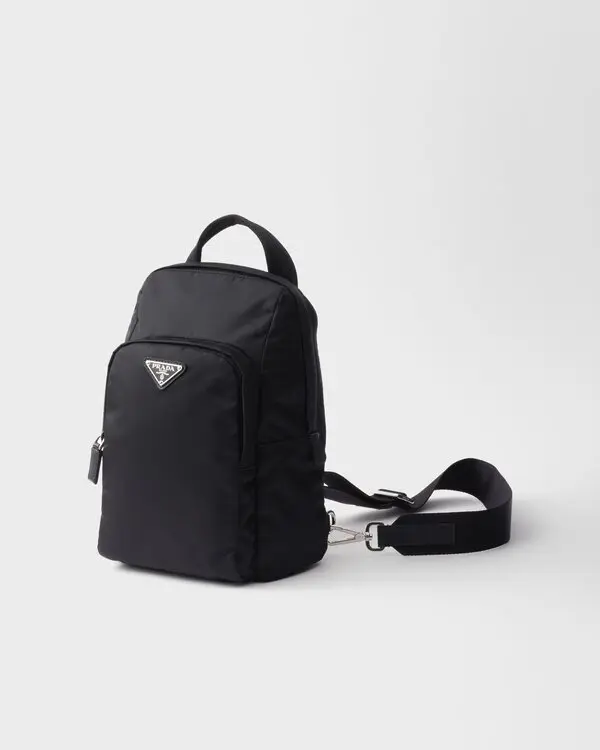 Prada Re-nylon And Saffiano Leather Backpack
