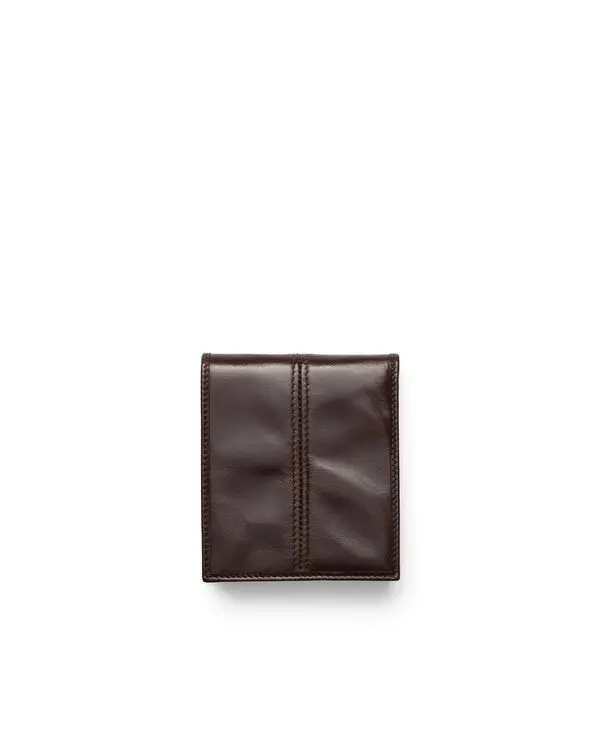 Prada Leather Wallet - Brown