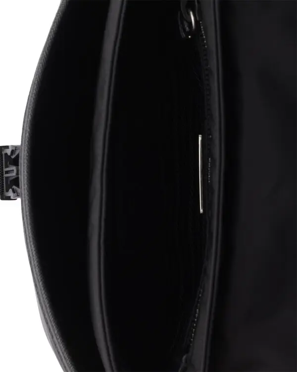 Prada Re-nylon And Saffiano Leather Shoulder Bag