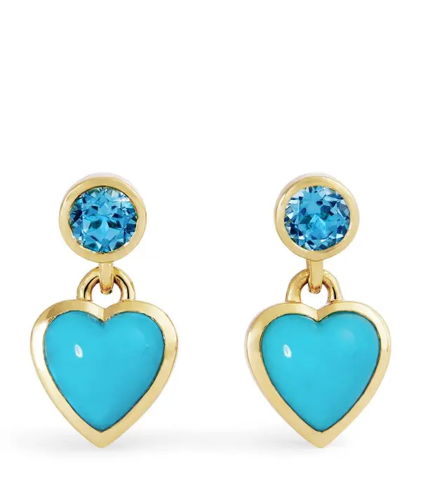 EMILY P. WHEELER Heart Earrings - Gold