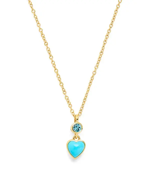 EMILY P. WHEELER Heart Pendant Necklace - Gold