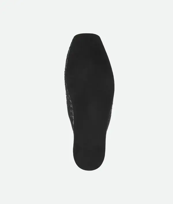 Bottega Veneta Palazzo Slipper With Travel Case - Black