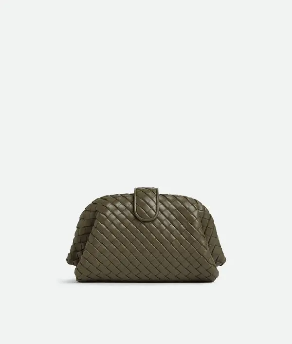 Bottega Veneta Small Lauren 1980 Clutch - Cypress