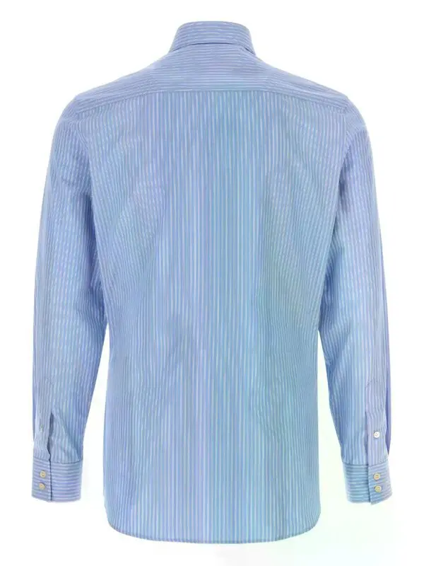Valentino Garavani Striped Button-down Shirt - Blue