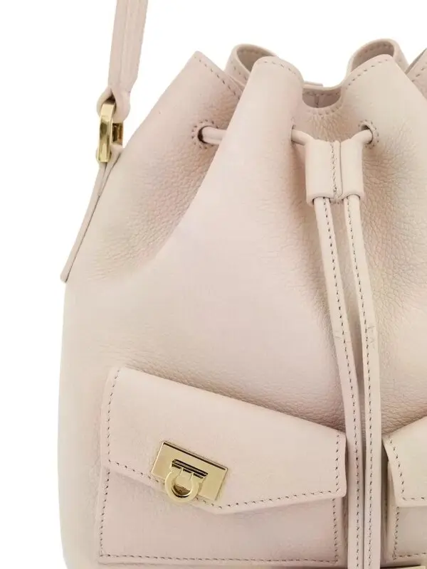 FERRAGAMO Hug Bucket Bag - Pink