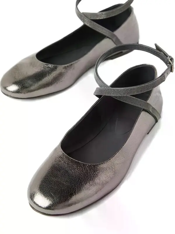 Brunello Cucinelli Effect Ballerina Flats