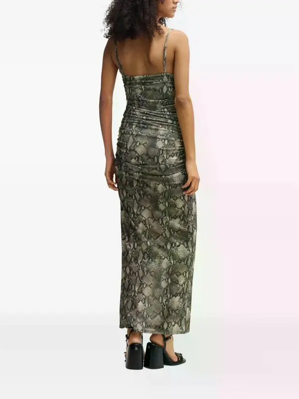 Hugo Snakeskin-print Dress
