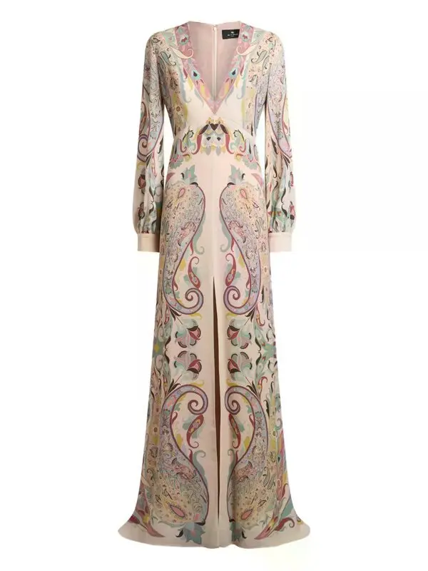 Etro Printed Maxi Dress