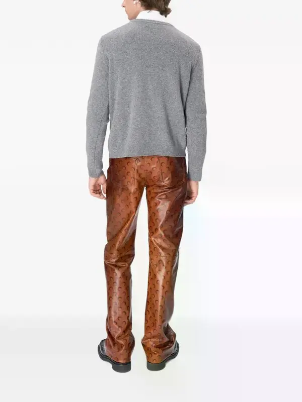 MARINE SERRE Moon Print Trousers